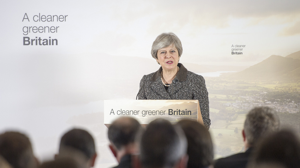 UK Prime Minister pledges to make the environment top priority – A ...