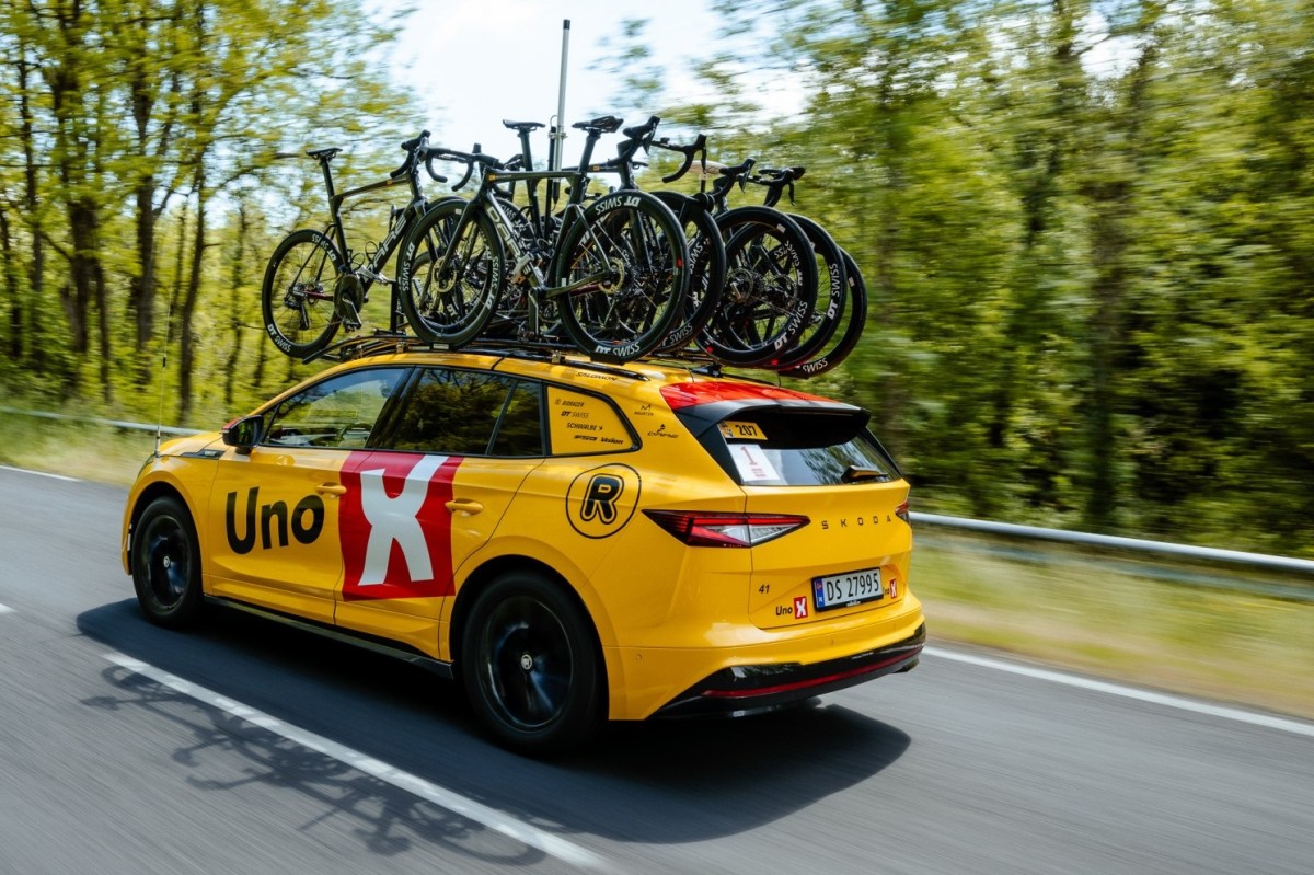 Uno-X selects a roster of all-electric team cars for TDF – A greener ...